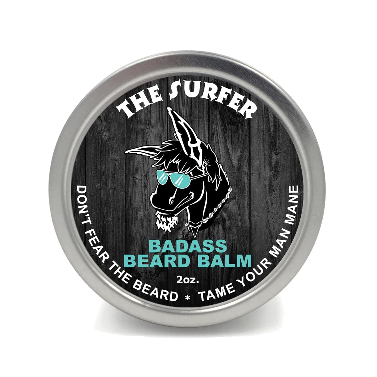 Amazon.com : Badass Beard Care Beard Balm - The Surfer Scent, 2 Ounce ...