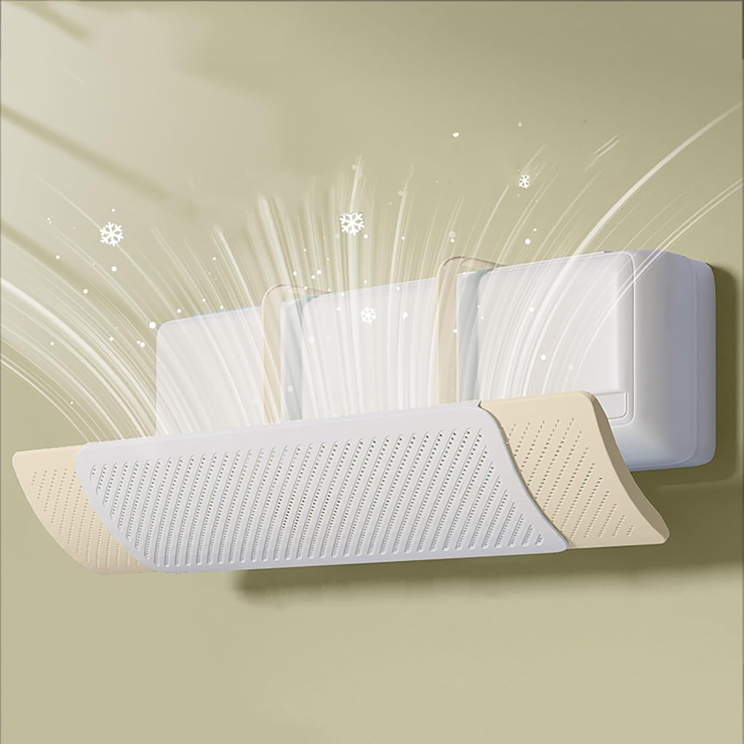 Amazon.com: Flow Deflector for Air Conditioner, Retractable Air ...