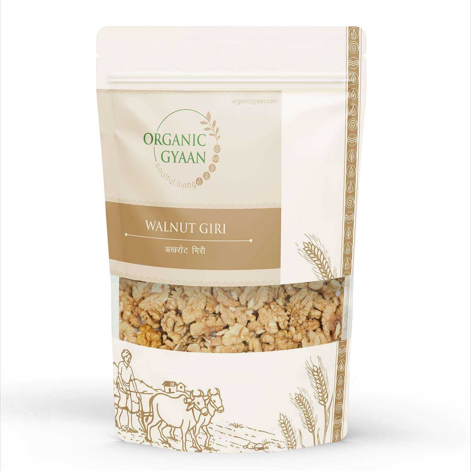 Organic Gyaan Walnut Giri 500g : Amazon.in: Grocery & Gourmet Foods