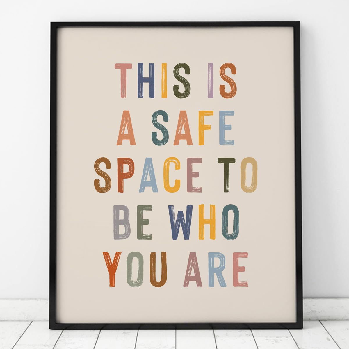 Snapklik.com : This Is A Safe Space, Therapy Office Decor, School ...