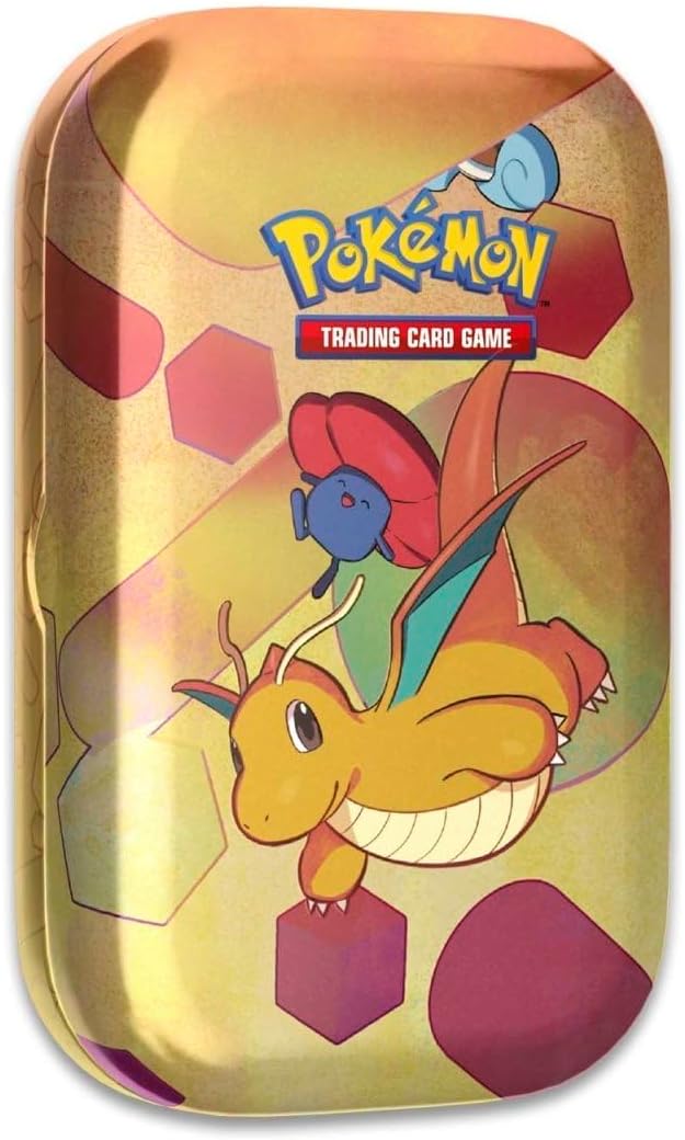 Amazon.com: Pokémon TCG: Scarlet & Violet—151 Mini Tin – Dragonite and ...