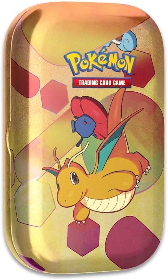 Pokémon TCG: Scarlet & Violet—151 Mini Tin – Dragonite and Vileplume (2 ...