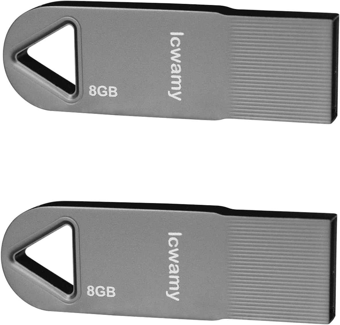 Amazon.com: lcwamy 8GB Flash Drive 2 Pack USB Drive Pack Bulk USB Stick ...