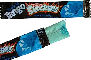 TANGO Sherbet Shockers Blue Raspberry Chew Bar (24 Bars Supplied ...