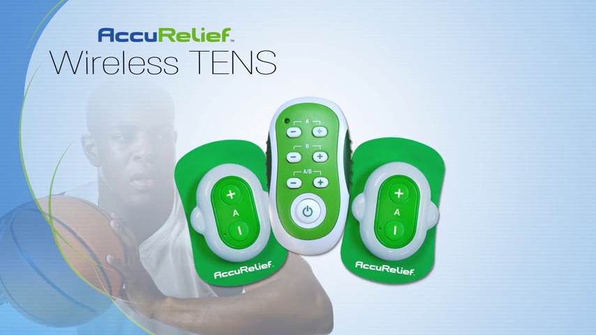 Watch AccuRelief Wireless TENS Unit with Remote Control, TENS Pain ...