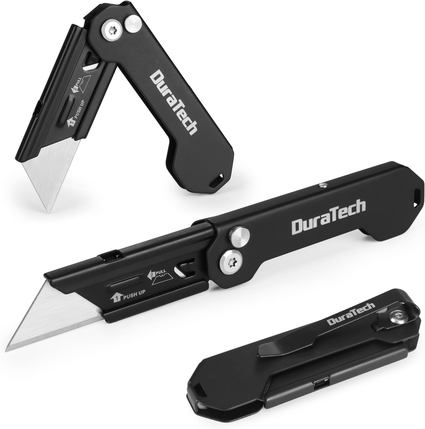 Amazon.com: pittsburgh Mini Folding Lock-Back Utility Knife with Five ...