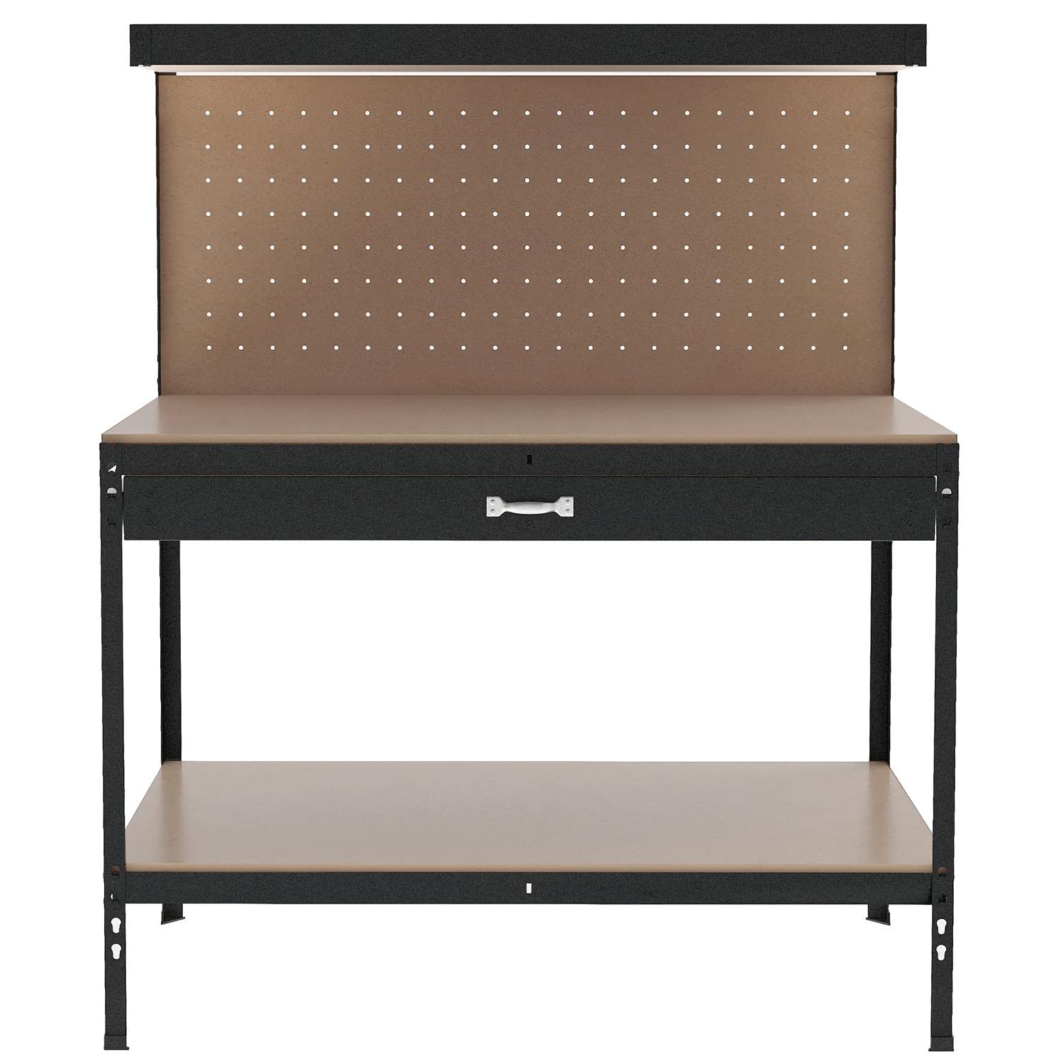 Buy FFKL Steel Garage Work Bench Tool Box Workbench Storage With ...