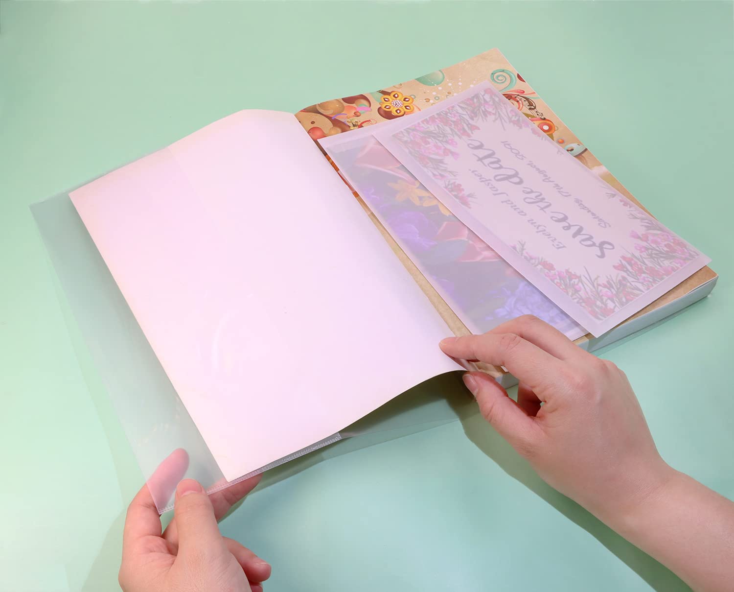Plastic Book Covers OfficeTree 25x Plastic A4 Coloured - Workbook ...