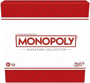 Monopoly Signature Collection Family Board Game for 2 to 6 Players ...