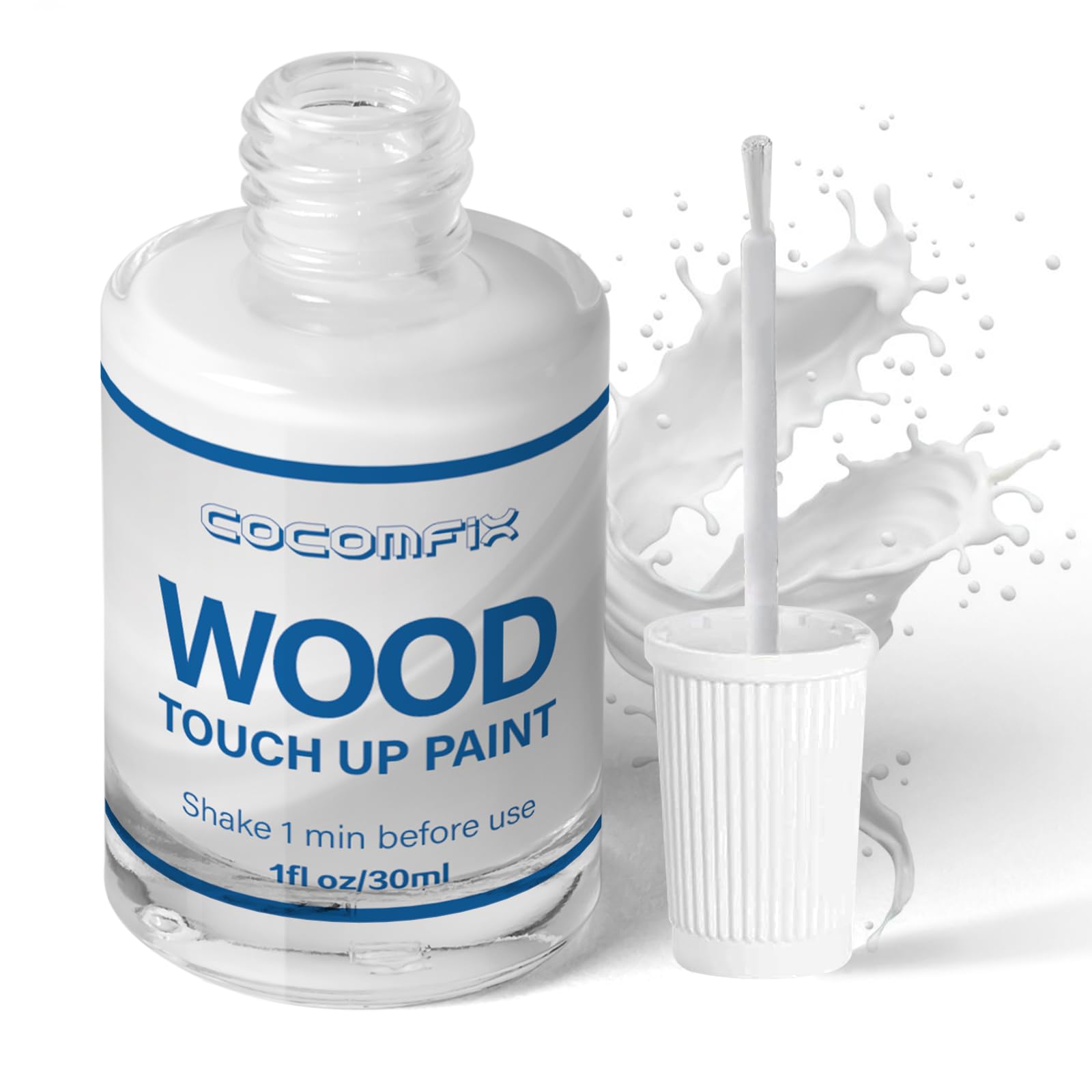 Amazon.com: White Paint for Wood, Safe Botanic White Wood Paint, for ...