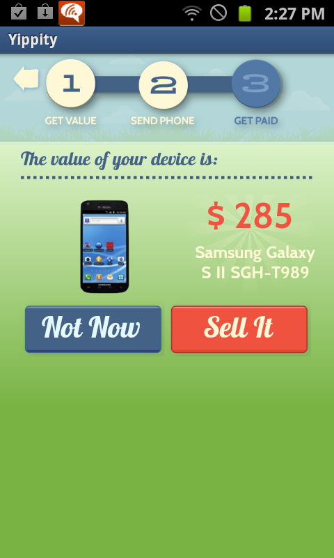 Yippity! What's Your Phone Worth? - App on Amazon Appstore