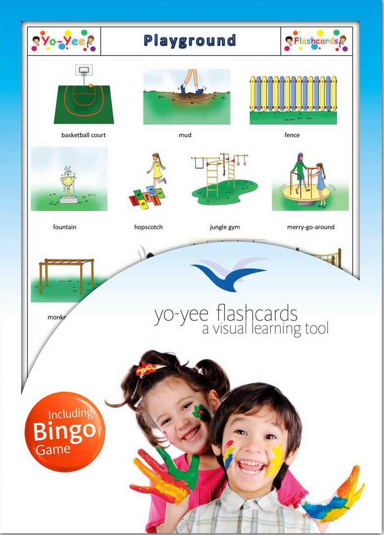 Yo Yee Flashcards Playground Flash Cards With Matching Bingo Game | Desertcart Philippines