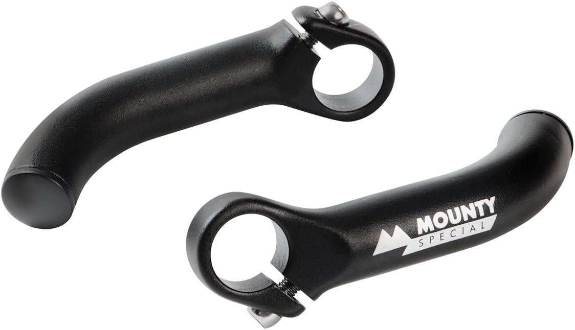 Amazon | MOUNTY Lite-Ends II (Design: Mounty Lite-Ends II Noir) Bar end ...