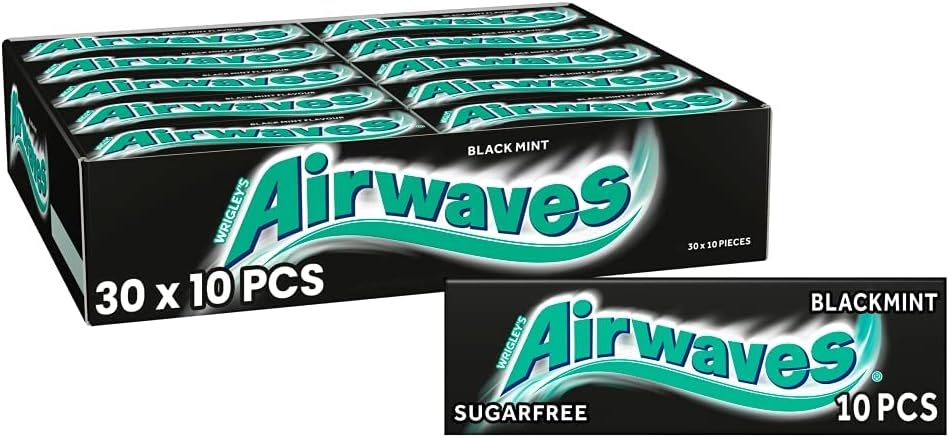 Amazon.com : Wrigley's Airwaves Menthol And Eucalyptus Bottle, 64 g ...