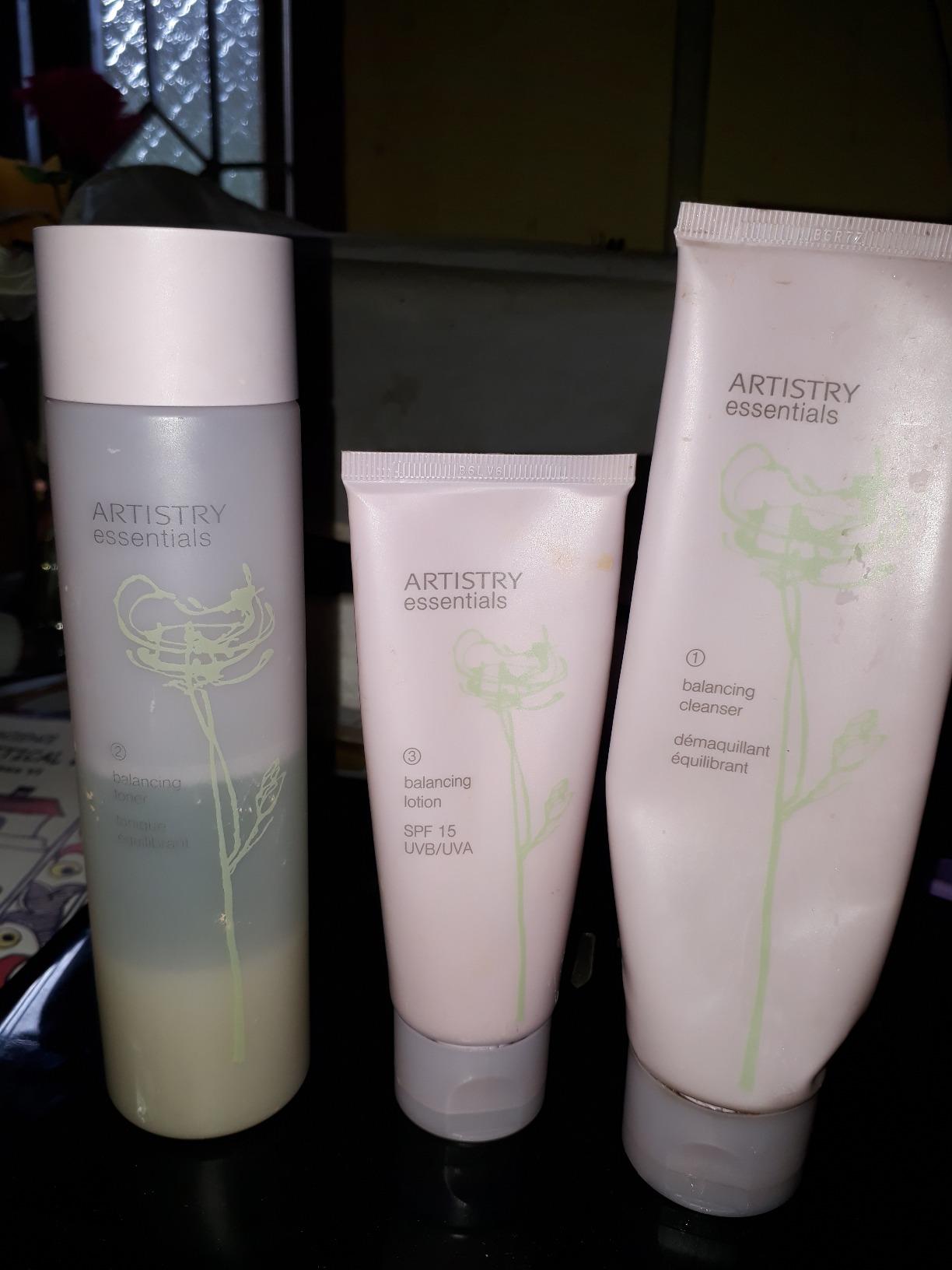 Amway Artistry Essentials Balancing Skincare Combo For Oily Skin 135Ml ...