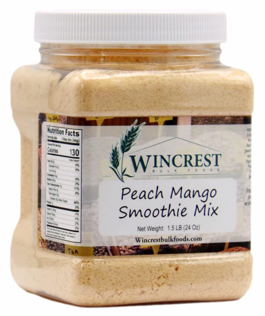 Amazon.com: Instant Smoothie Mix - 1.5 Lb Tub (Peach Mango) : Grocery ...