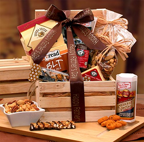 Amazon.com : All of Dad's Favorite Snacks Gift Crate - Makes a Great ...