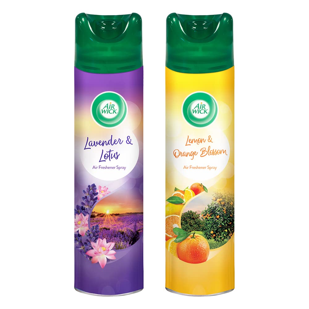 Airwick Room Air Freshener Spray - Lemon & Orange Blossom, 245 ml ...