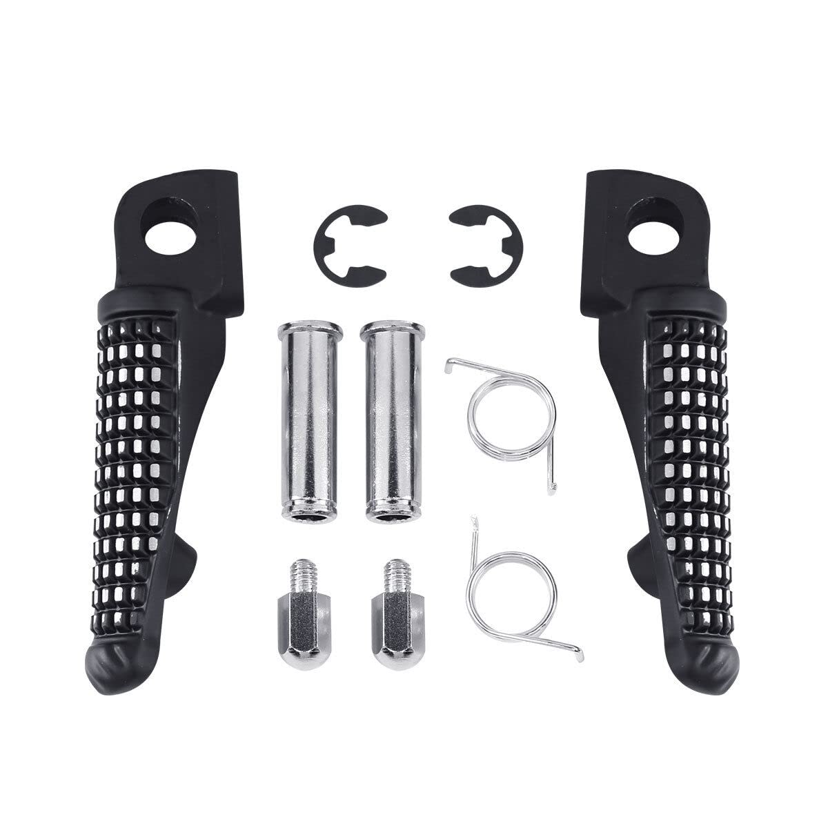 ZX636 Foot Pegs 2013-2023 Front Foot Pegs & Bracket Set - Sand Black ...