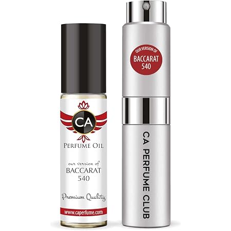 Amazon.com : CA Perfume Duo Impression of Maison Francis Baccarat 540 ...