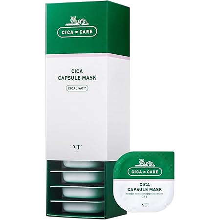 Amazon.com : VT COSMETICS Daily Soothing Mask 30(Pcs) - Sheet mask | CICA Mask Sheet | Korean ...