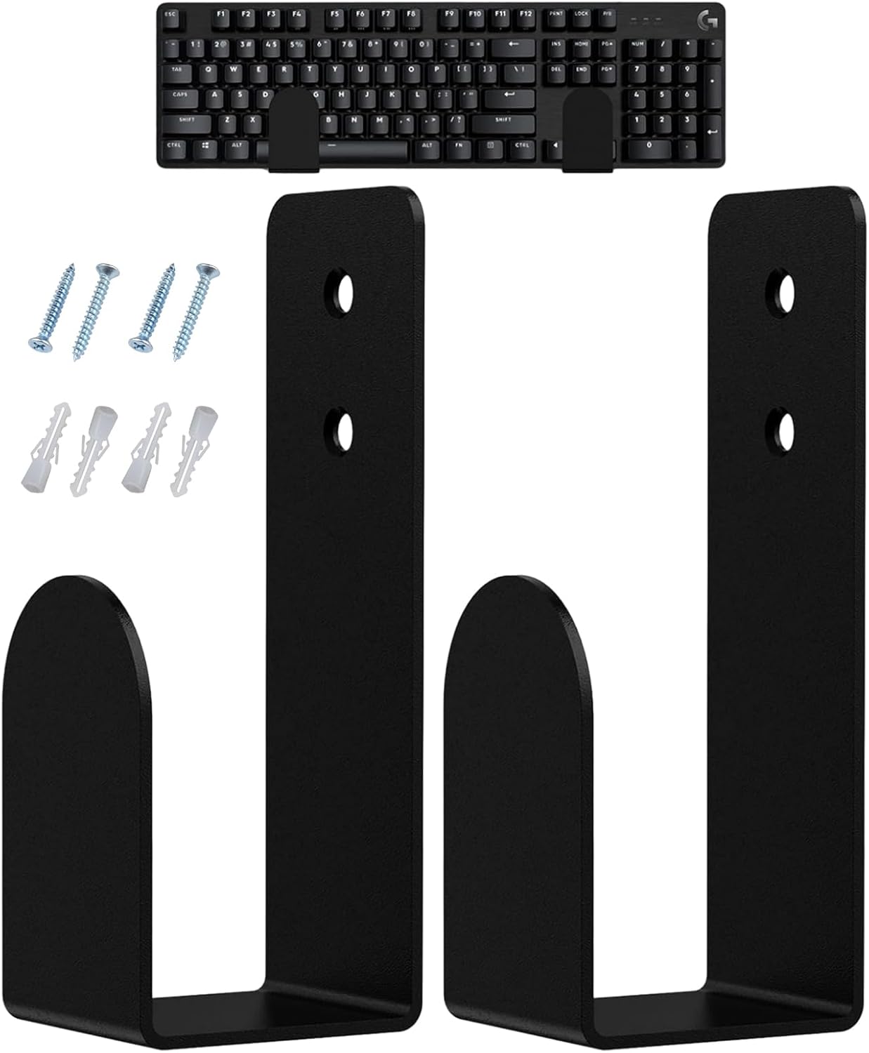 Amazon.com: Keyboard Holder, Keyboard Shelf Wall Mount, Acrylic ...