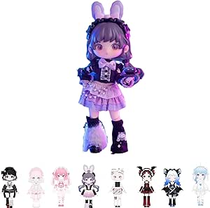 Amazon.com: GNATAPIAY 1/12 BJD Dolls Blind Box,Kawaii BJD Dolls LIRORO Sweetheart Girl Series 1/ ...
