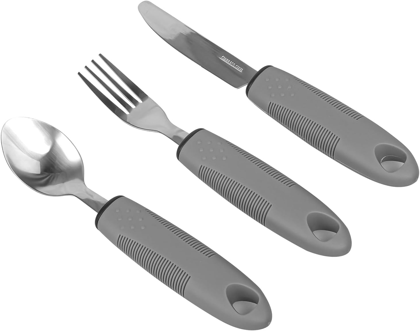 Amazon.com: Universal Cuff Adaptive Utensils Holder,Eating Assistance ...