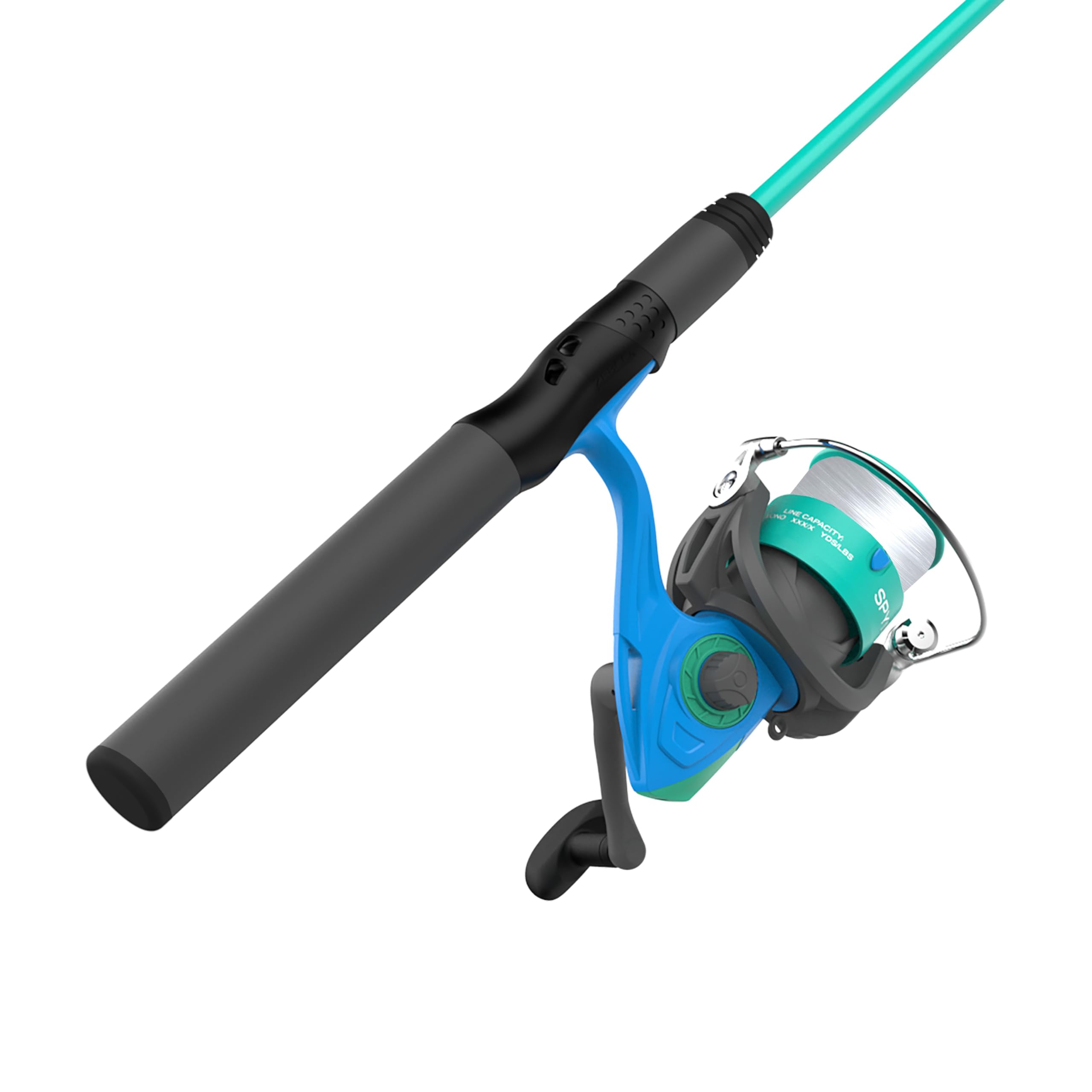 Snapklik.com : Zebco Spyn 40 Salt Fisher Spinning Reel And Fishing Rod ...