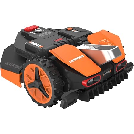 WORX Landroid VISION L1600 WR216E robotic mower 1600M2 : Amazon.co.uk ...