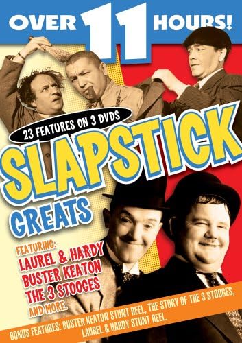 Slapstick Greats (3 DVDs): Amazon.ca: Buster Keaton, Three Stooges ...