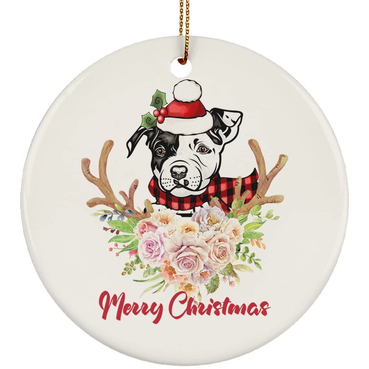 Merry Christmas Pitbull Puppies