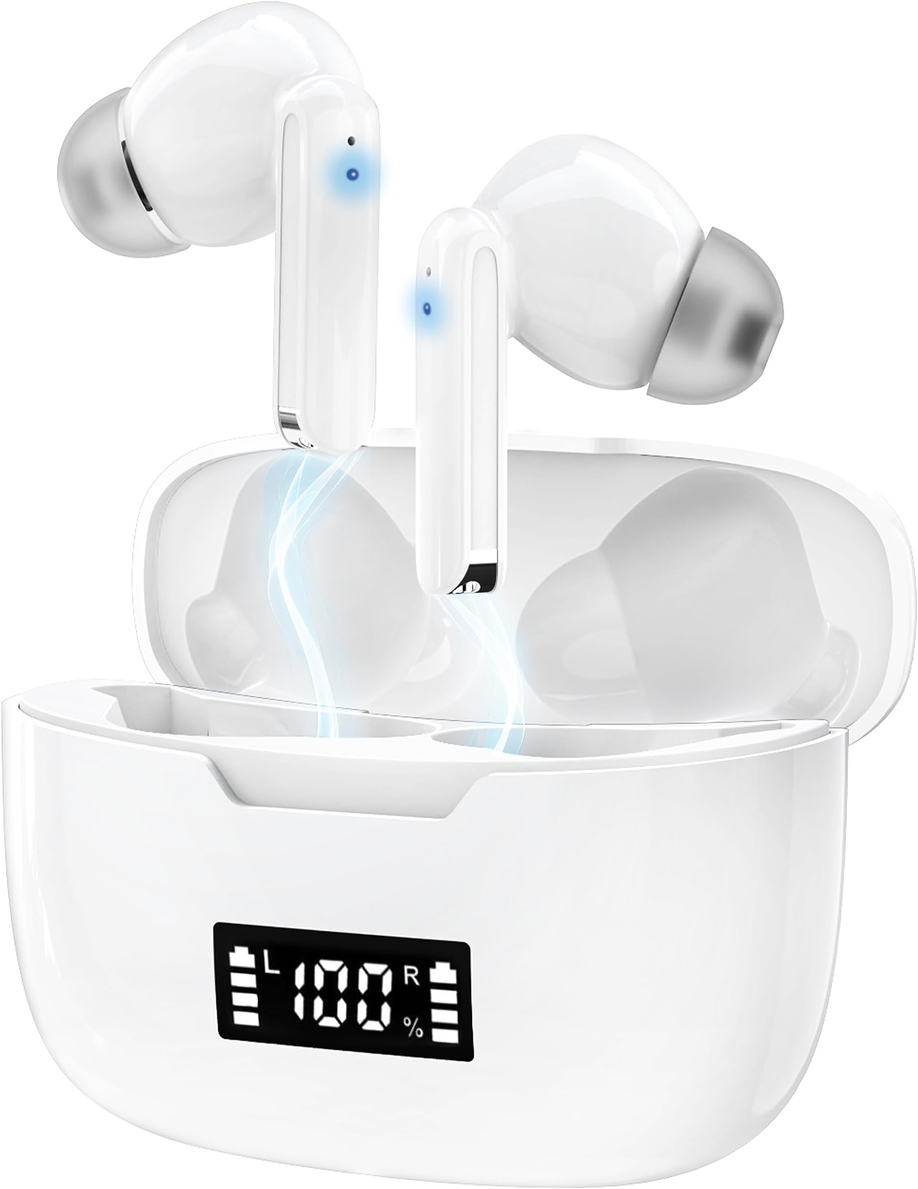 Cuffie Bluetooth,Cuffie Wireless con Microfono,Stereo 3D Immersivo ...