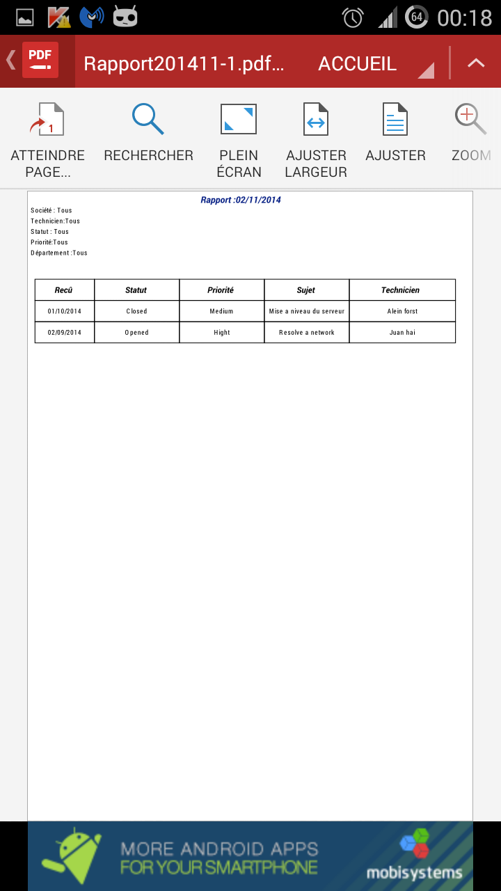 Ticket Support System - App on Amazon Appstore