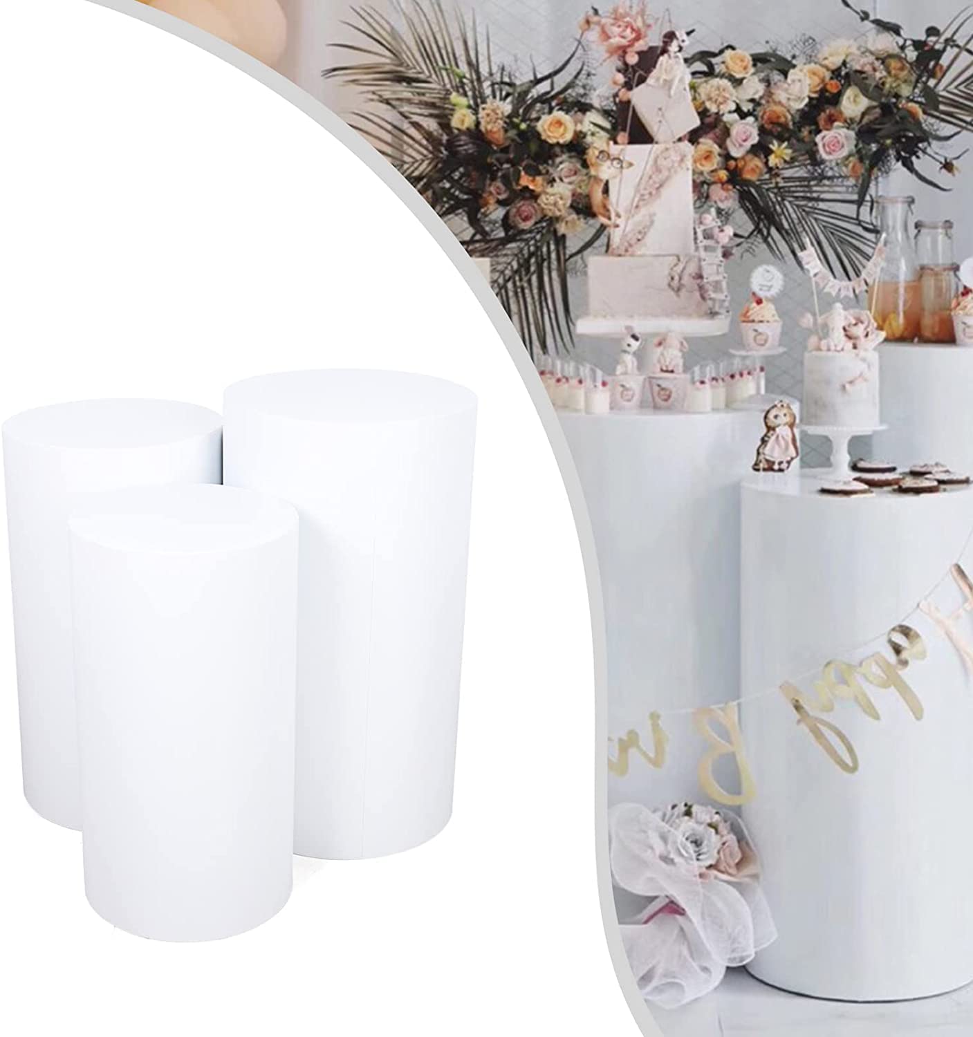 Diy wedding pedestals | Honestweddingadvice.com