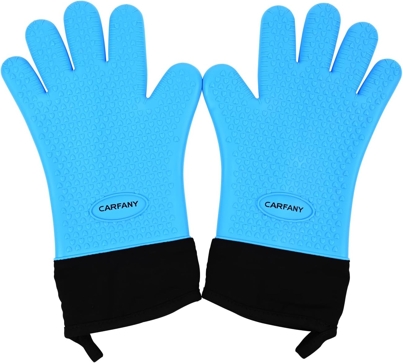 Amazon.com: Comsmart BBQ Gloves, Heat Resistant Silicone Grilling ...