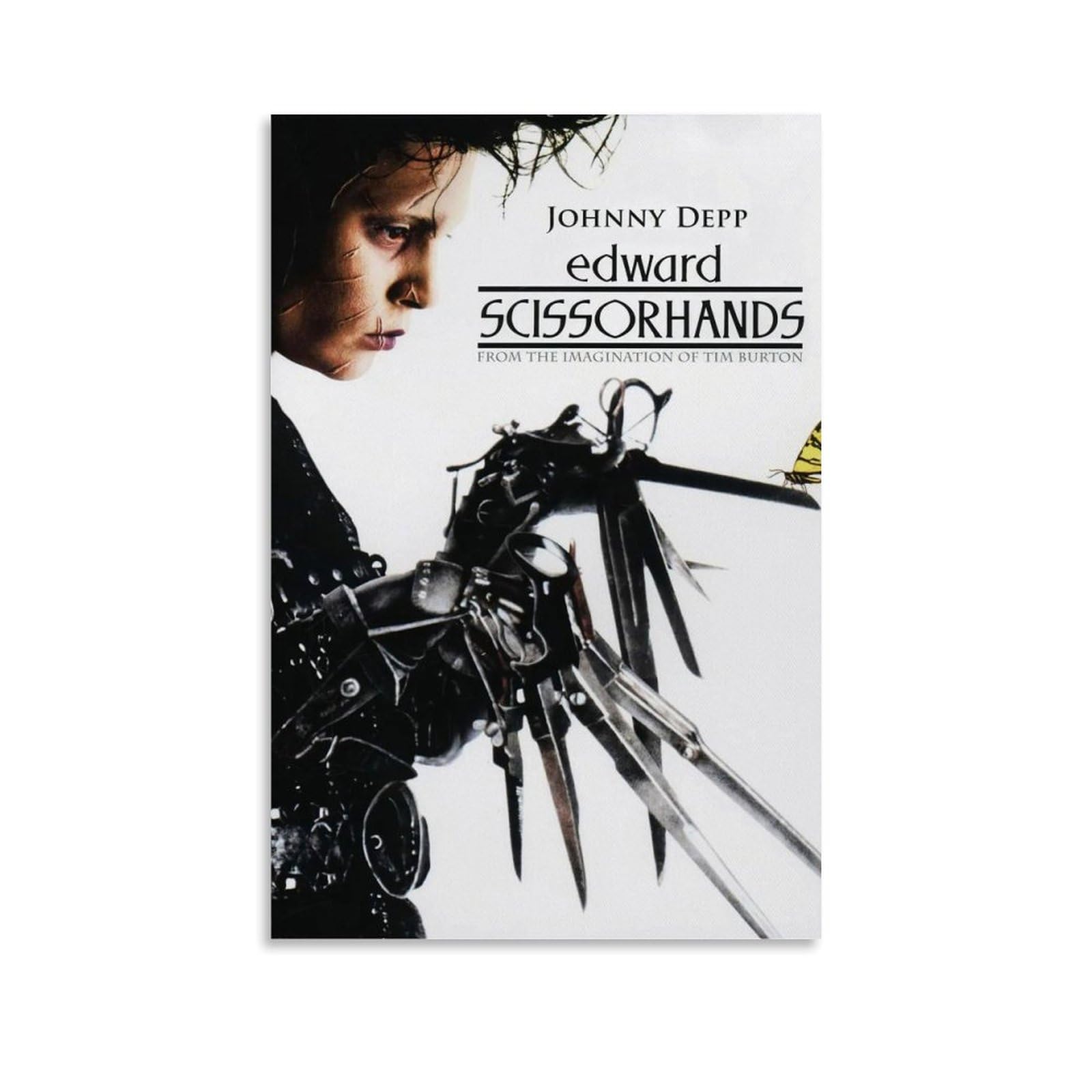 Amazon.com: Vintage Edward Scissorhands Poster Movie Classic Posters ...