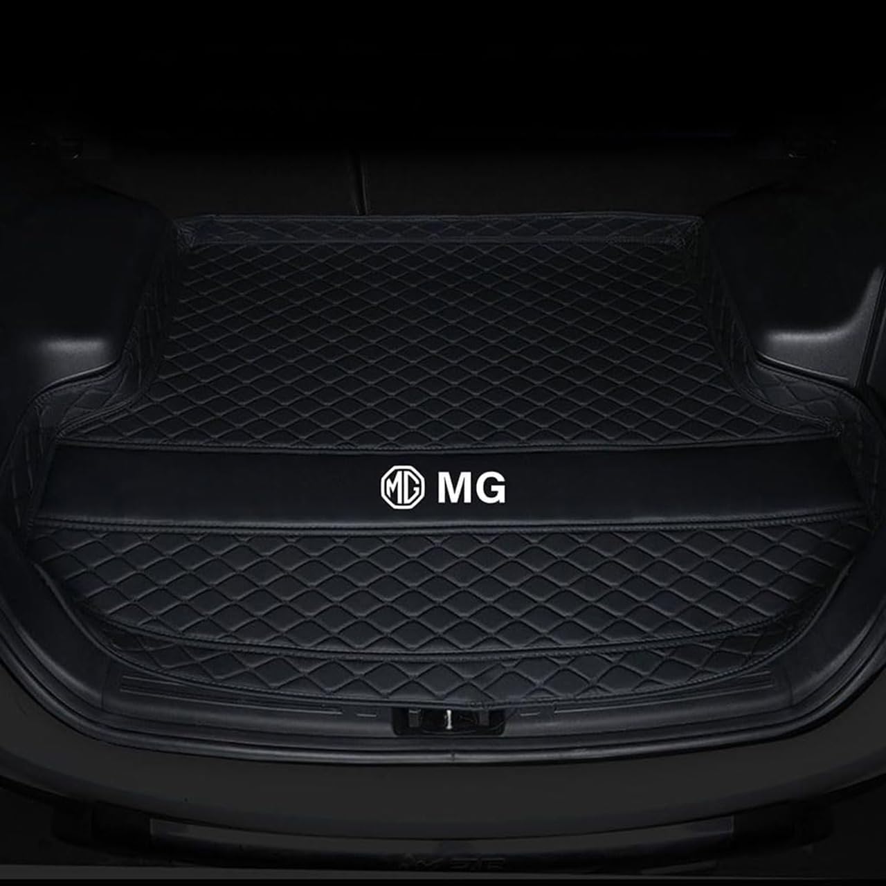 DOFFO Tailored Car Boot Mats for MG ZS (Hybrid) 2024+,leather Rear ...