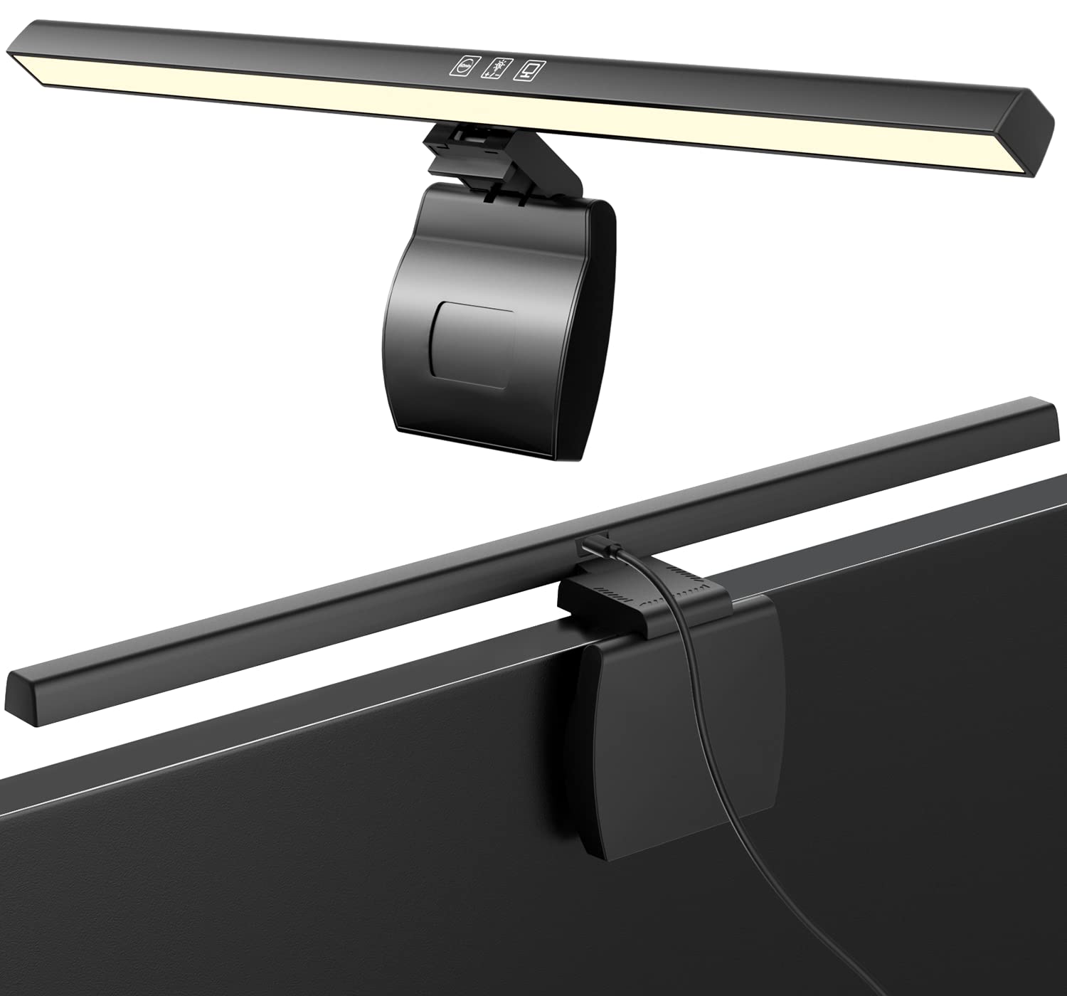 Monitor Light Bar, Ultra-Wide 19.69" Screen Light Bar with Touch ...