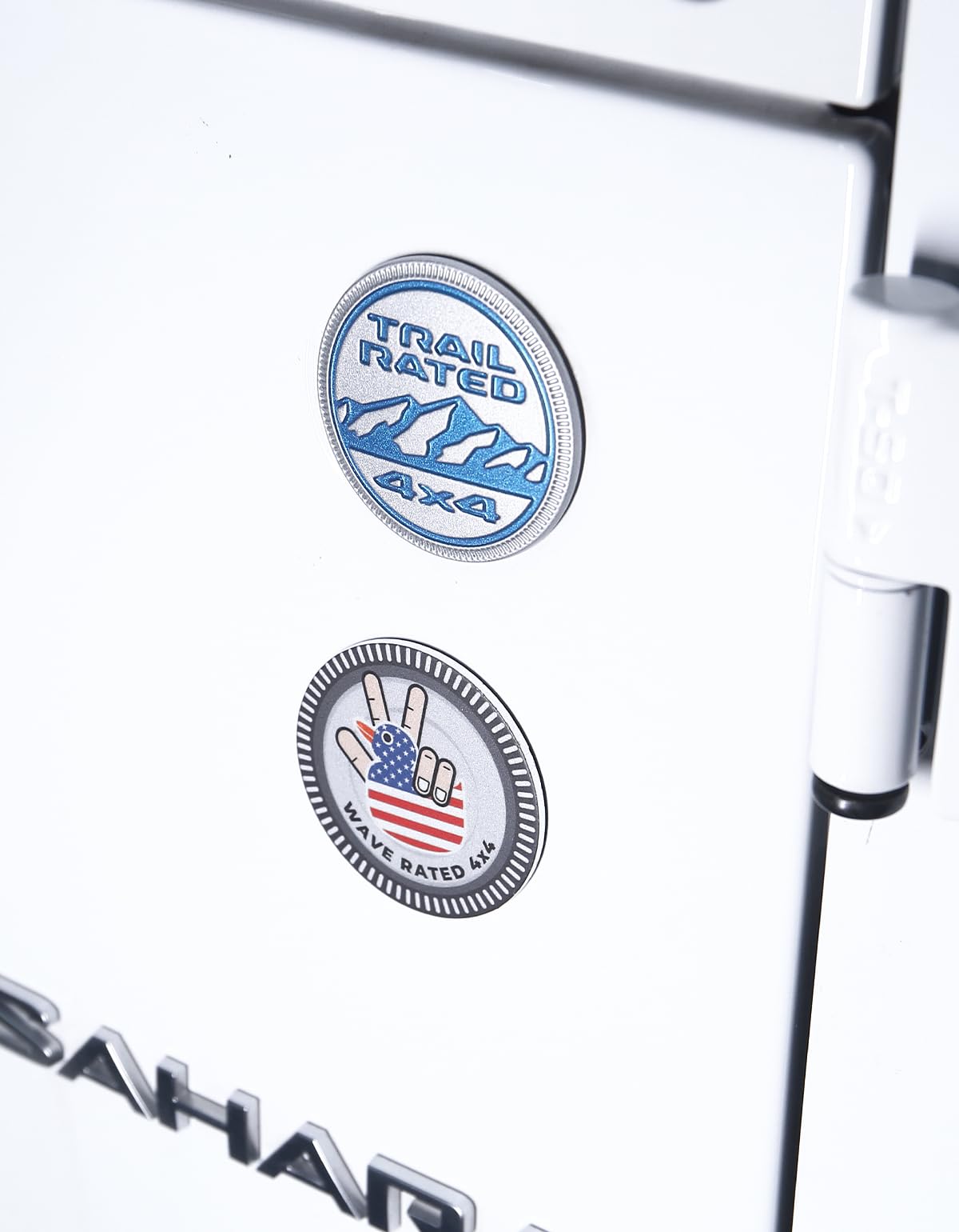 Snapklik.com : Metal Car Emblem Duck Rated Automotive Badge, QMPARTS 3D ...