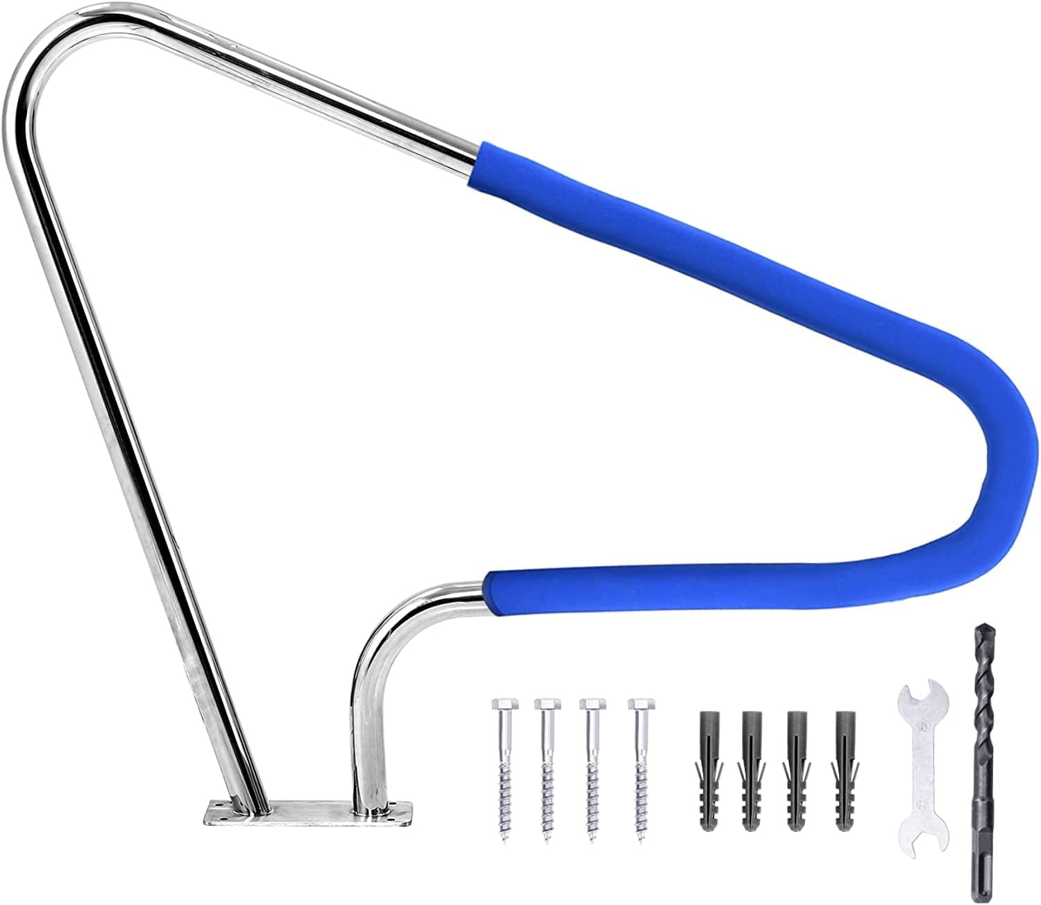 Amazon.com: Koolee 48" x 36" Pool Railings for Inground Pools, Swimming ...