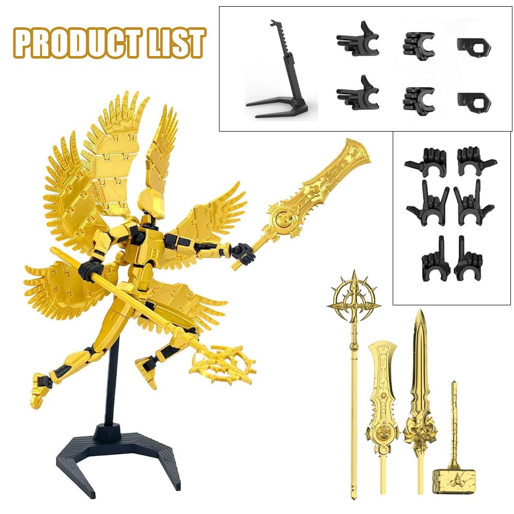 Dhqkqg T13 Action Figure Set (Assembly Completed), Titan 13 Action ...