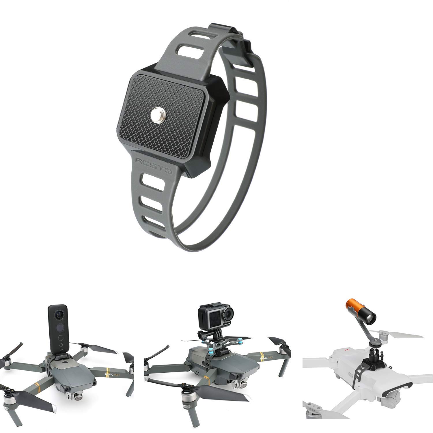 Buy KASTWAVE Multifunctional Fixture Extension Drone Camera Adapter for ...