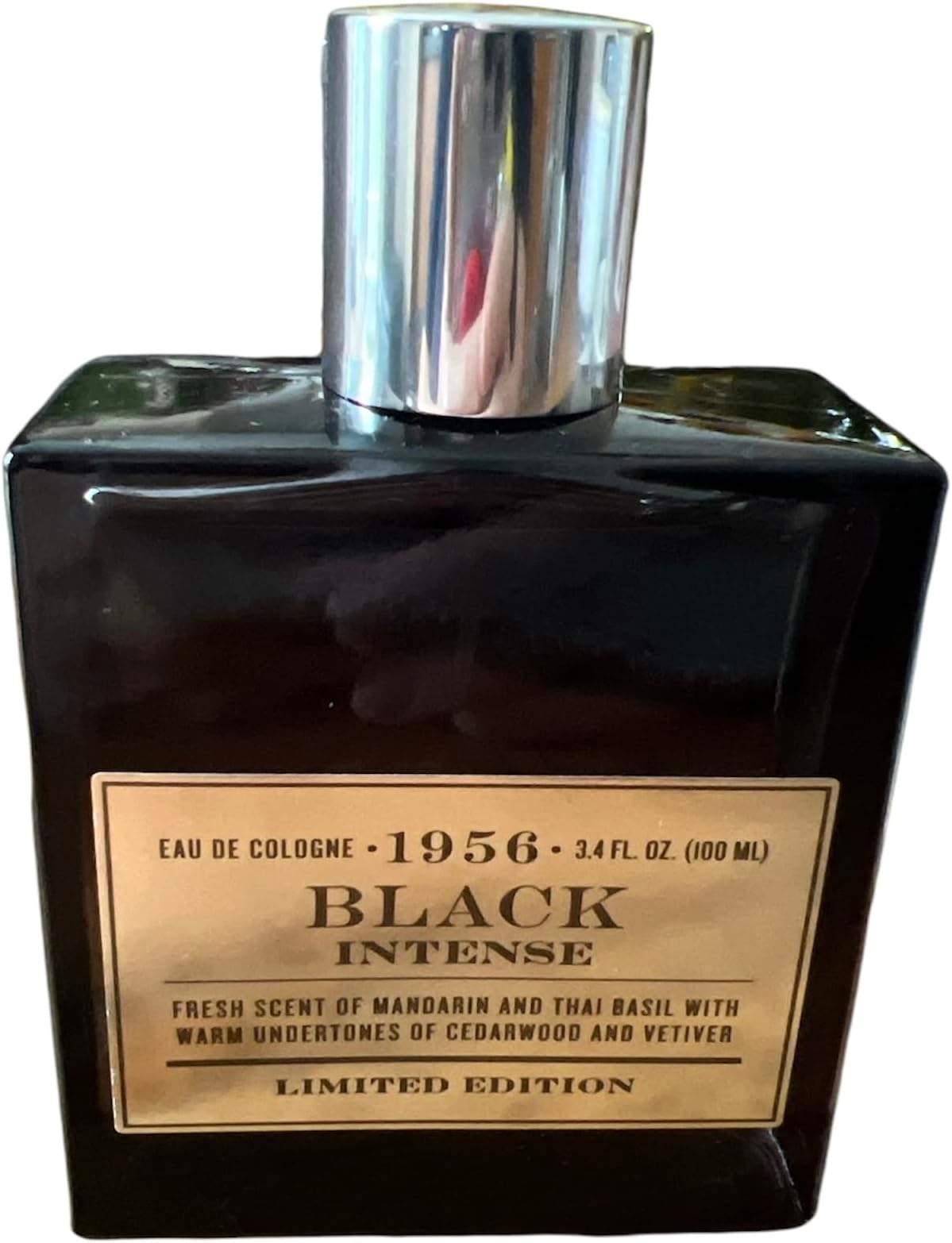 Amazon.com : 1956 Black Intense Eau De Cologne Fragrance For Him 3.4 Fl ...