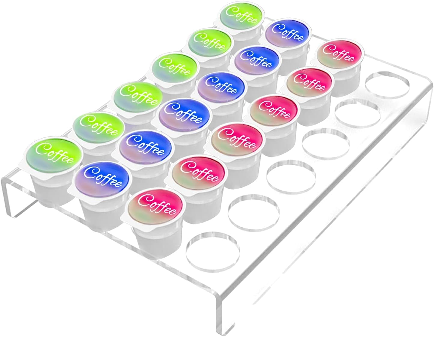 Amazon.com: XINHUAYJ® Acrylic Coffee Pod Holder,Clear Coffee Pod ...