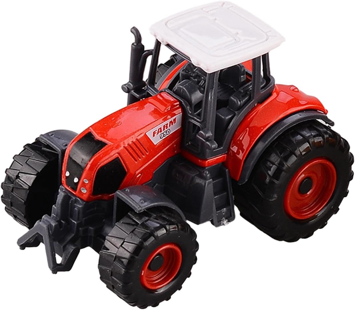 Amazon | Toysmith ダイキャスト車両おもちゃ小型トラクタープレイセット早期学習小道具子供ミニトラクターシミュレーション農家の車パーティークリスマス新年, 赤 | 鉄道模型 通販