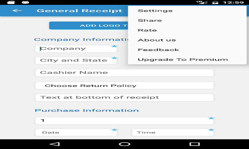 Receiptish - Expense POS Cash Sales Receipt Maker - App on Amazon Appstore
