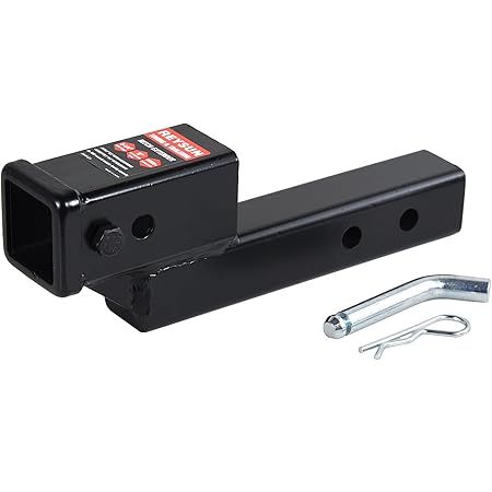 Amazon.com: TOPTOW 64121 2-inch Receiver Trailer Hitch Extension Riser ...