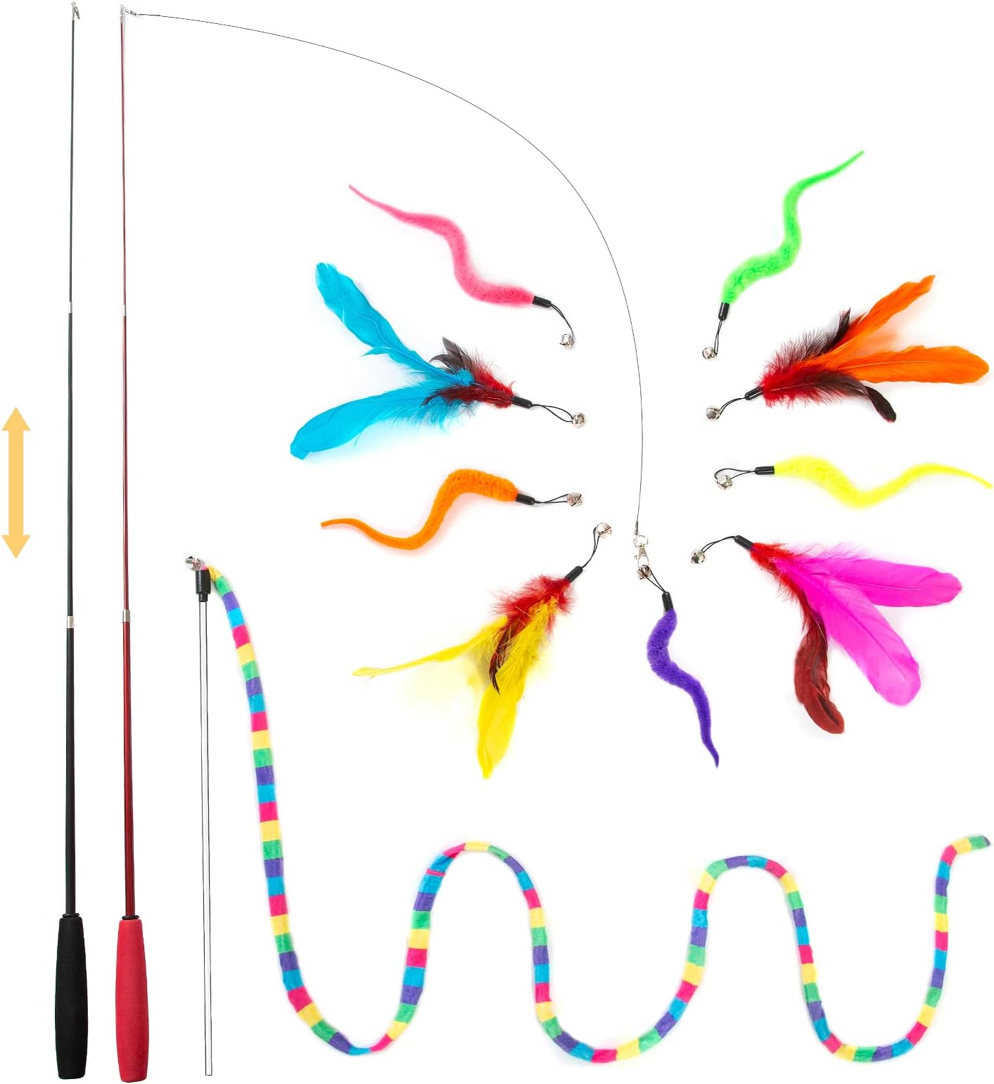 Moody Pet Fling-AMA-String Cat Toy : Amazon.co.uk: Pet Supplies