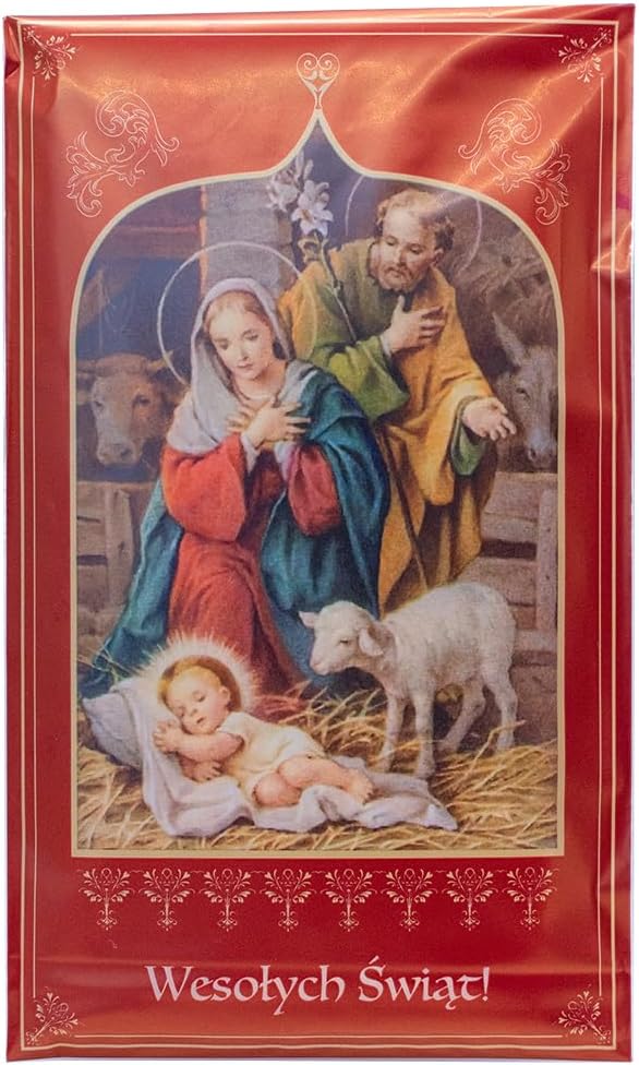 Amazon.com: Oplatki Christmas Wafers | Embossed with Traditional ...